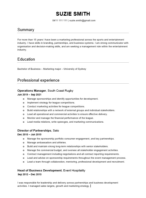 Elevate Career Services | Professional Resume & CV